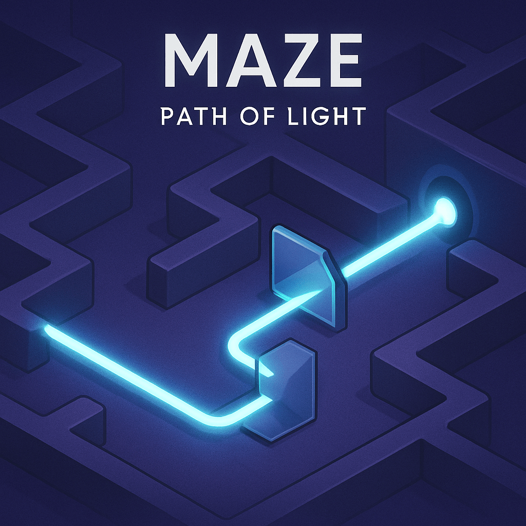 Maze: Path of Light - Play Free Online Light Reflection Puzzle Game